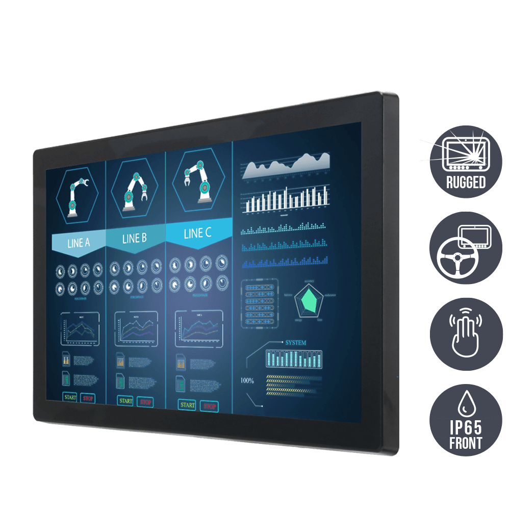 W24L100-GCA2 | Multitouch-Screen, projiziert-kapazitiv (PCAP) | Chassis ...